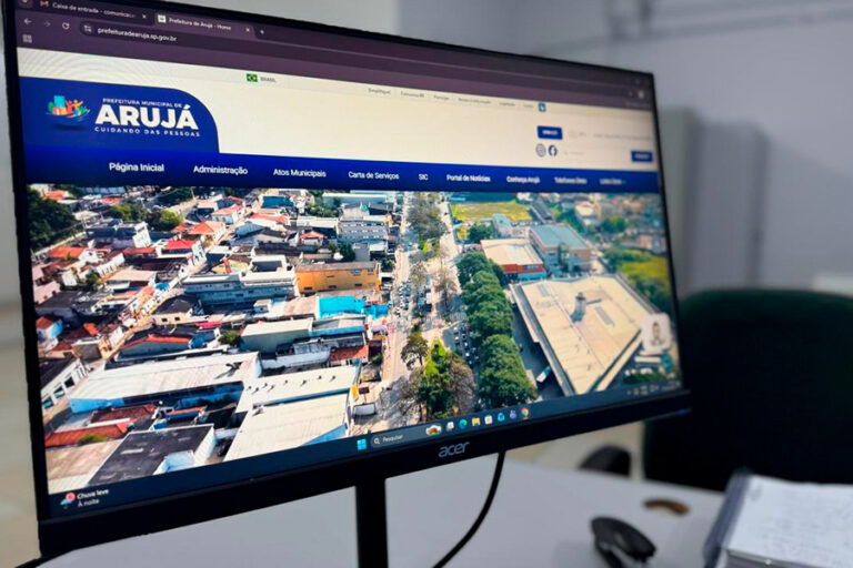 Prefeitura de Arujá lança novo site com recursos de acessibilidade e ...